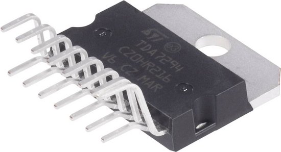 STMicroelectronics TDA7294V Lineaire IC - audio amplifier 1 kanaal (mono) Klasse AB... | bol