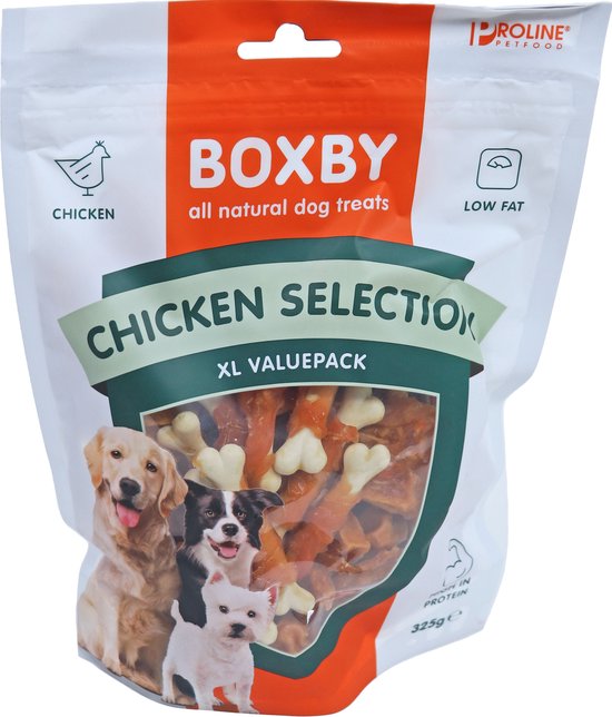 Proline boxby Chicken selection valuebag 325 gram | bol.com