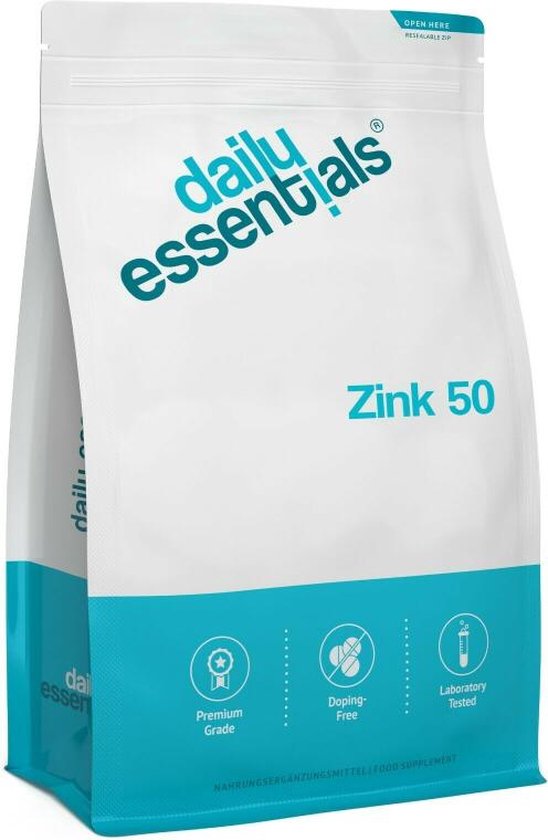 Zink / Zinc 50 mg | 250 tabletten | Zink gluconaat | Spoorelement | Voor normale... | bol.com