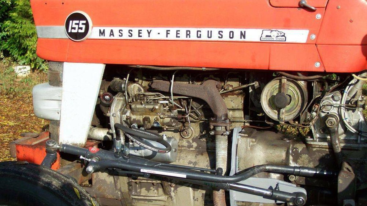 Stuurbekrachtigingsset voor Massey Ferguson MF155-158 - Fusee As (32mm) | bol.com