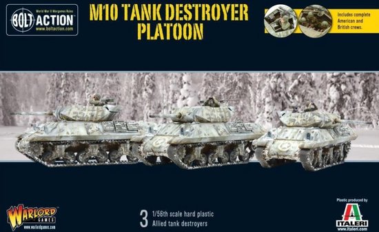 M10 Tank Destroyer Platoon (plastic) | bol.com