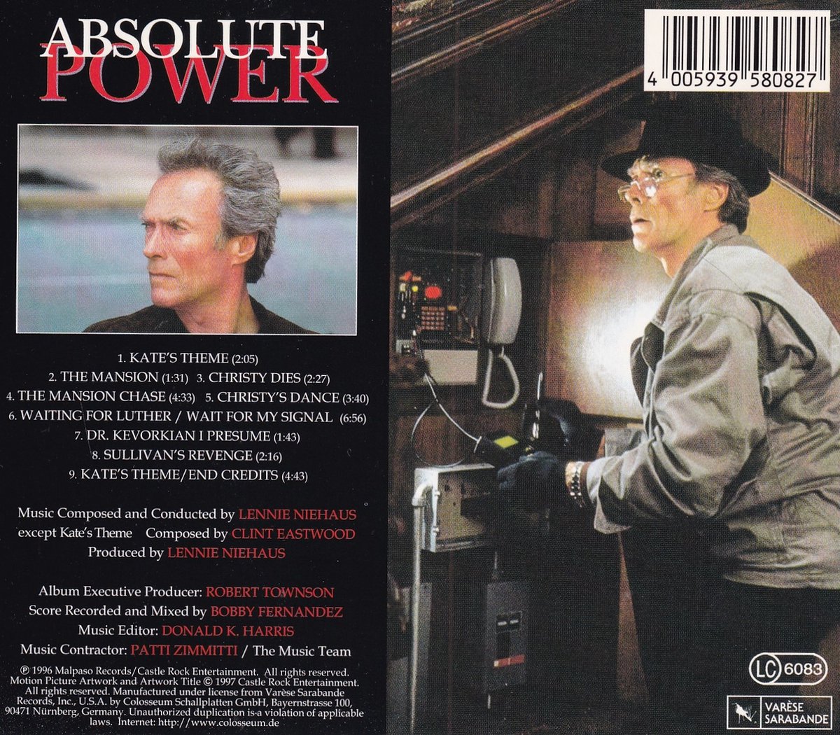 Absolute Power, Original Soundtrack | CD (album) | Muziek | bol.com
