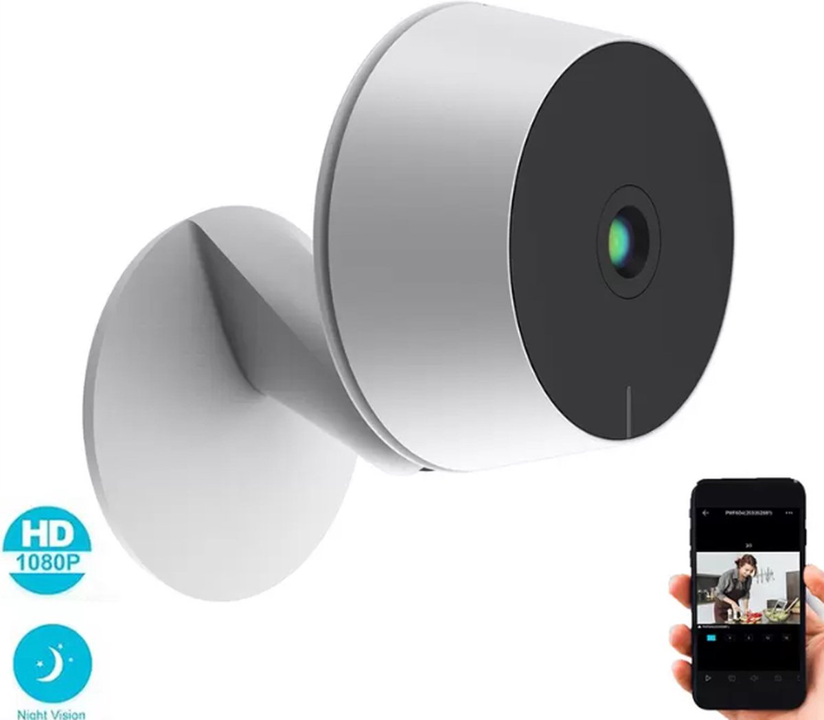 Cloudedge Mini 12 Beveiligingscamera voor thuis | bol