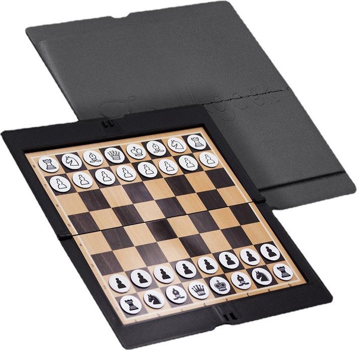 Pocket Schaakbord - Magnetisch Schaakbord - Schaakbord Reiseditie ...