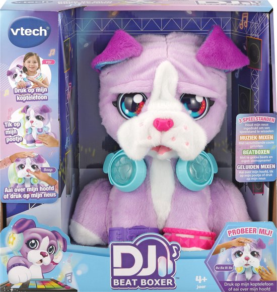 VTech KidiFriends DJ Beat Boxer - Interactief Speelgoed - 4 tot 10 Jaar ...