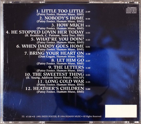 Long Cold War, Patsy Foster | Muziek | bol