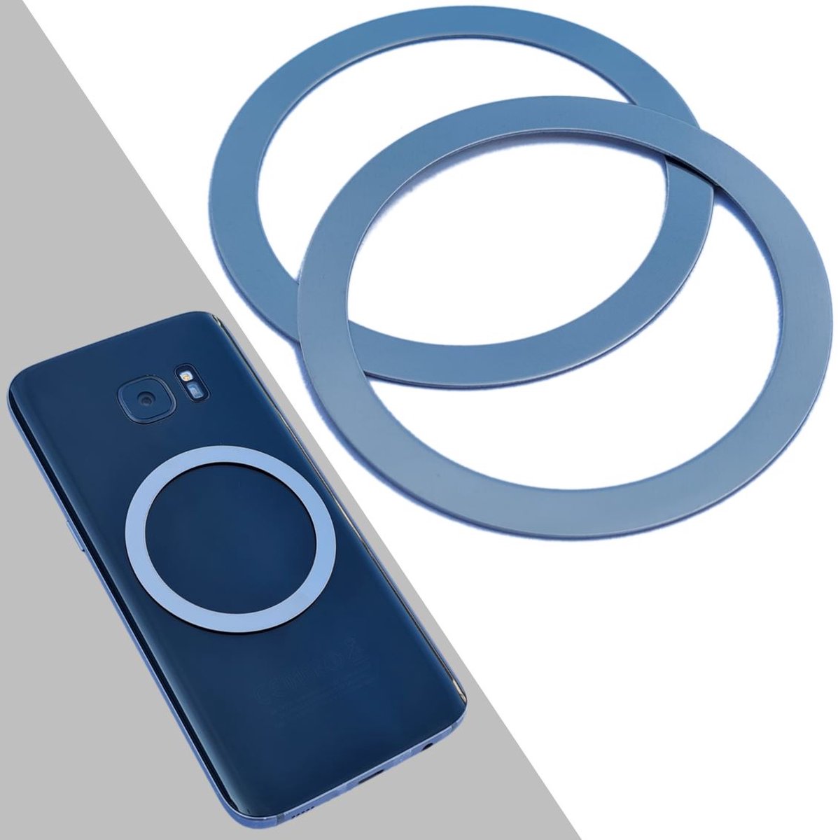 SMP® Magsafe ring 2 stuks - Magsafe Sticker - Magnetische Ring Telefoon ...