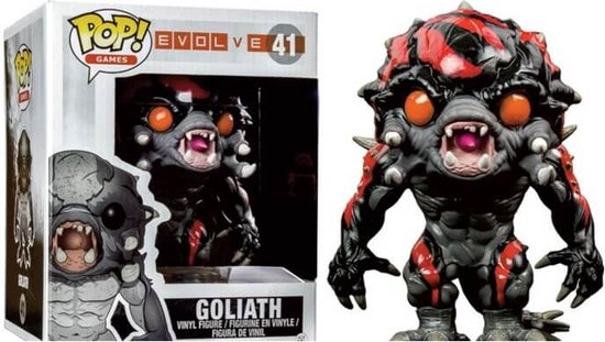 Evolve - Goliath Savage Pop! Games Oversized Vinyl Figure 15cm ...