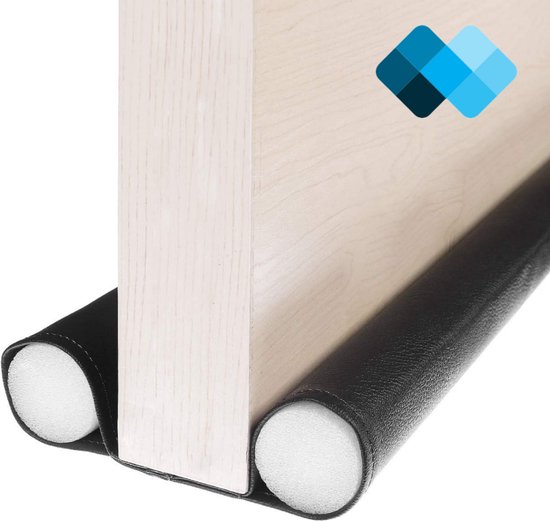 Extra isolerende tochtrol voor deuren | 95 x 4 cm | Dubbele tochtrol ...