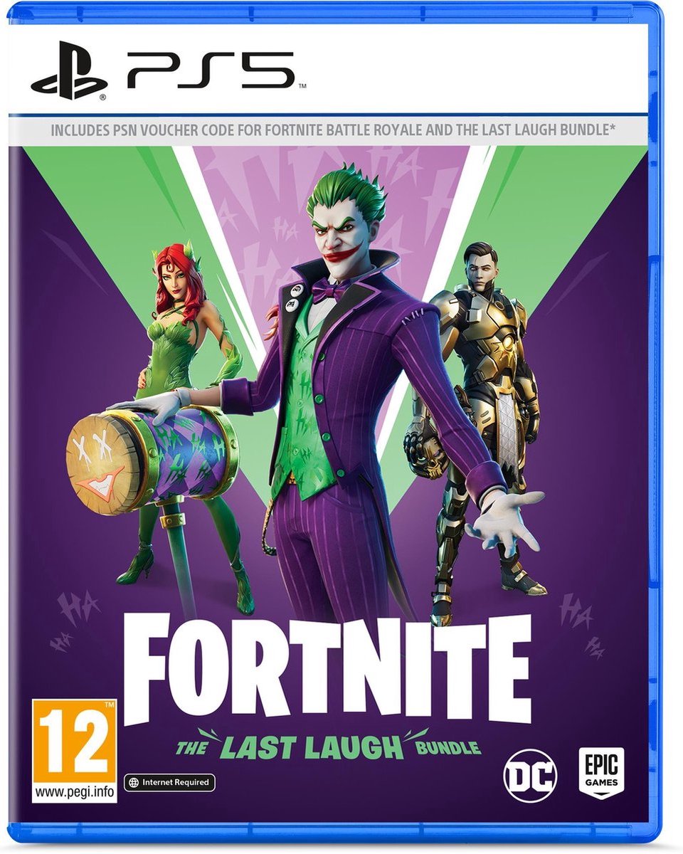 Fortnite: Last Laugh Bundel - Ps5 - Playstation 5 - Uitbreiding - Code ...