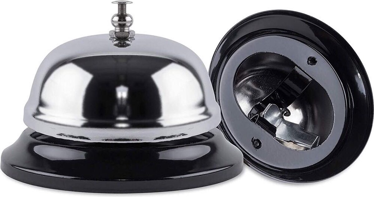 FlurryGoods® Tafelbel - Handbel - Schoolbel - Hotelbel - Receptiebel - Baliebel -... | bol.com