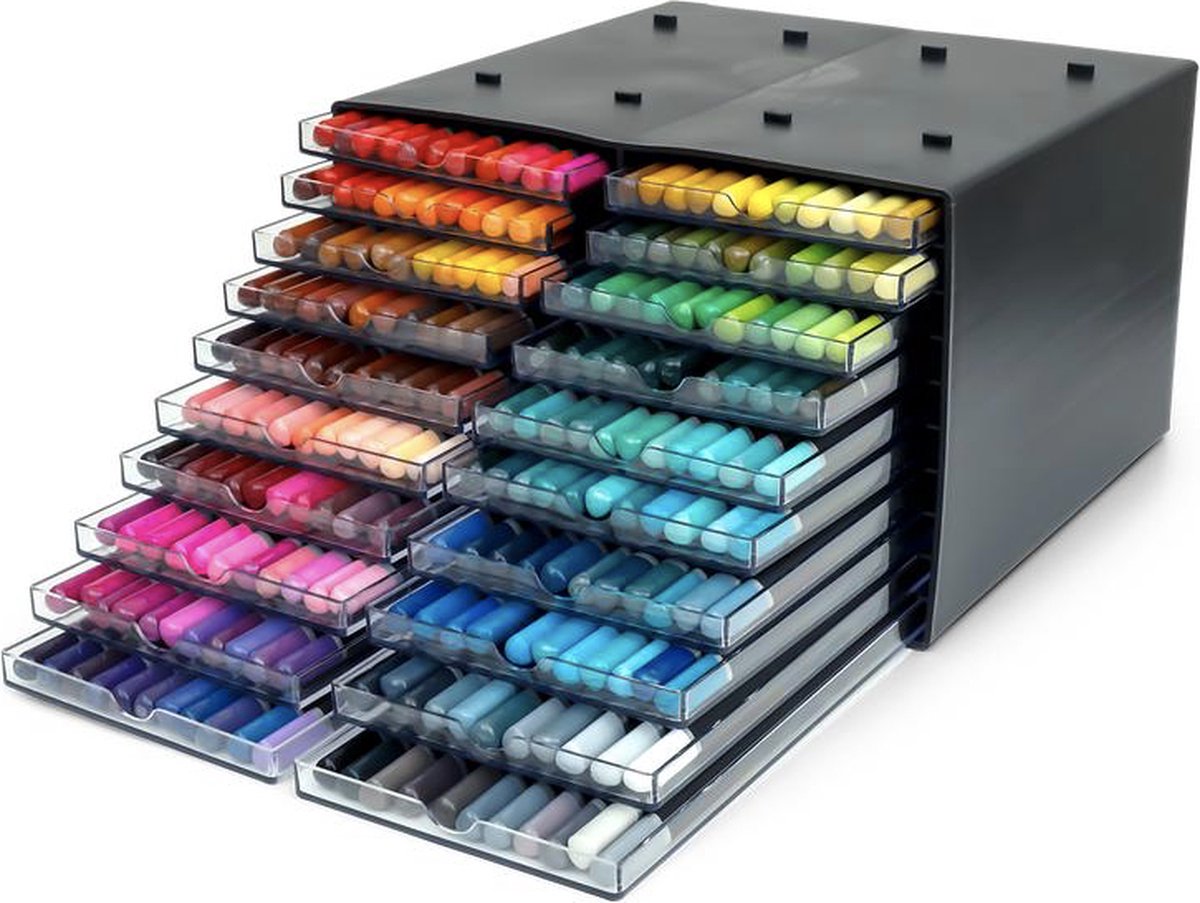 Professionele 220-Delige Potloden Tekenset | bol.com