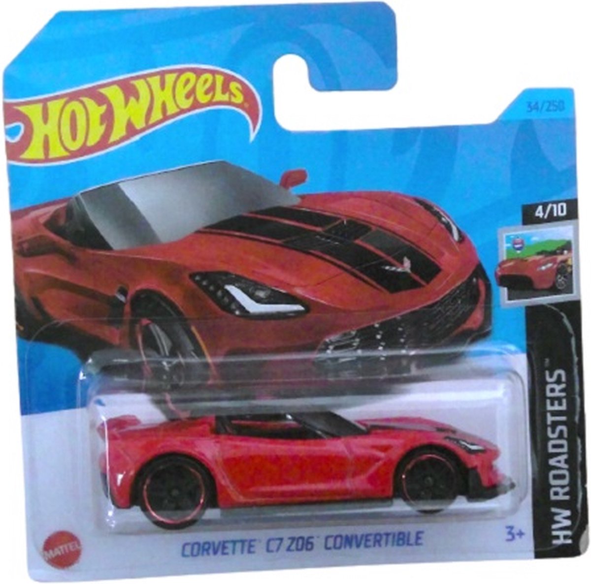 Hot Wheels Corvette C8.R - Die Cast - 7 cm - Rood | bol.com