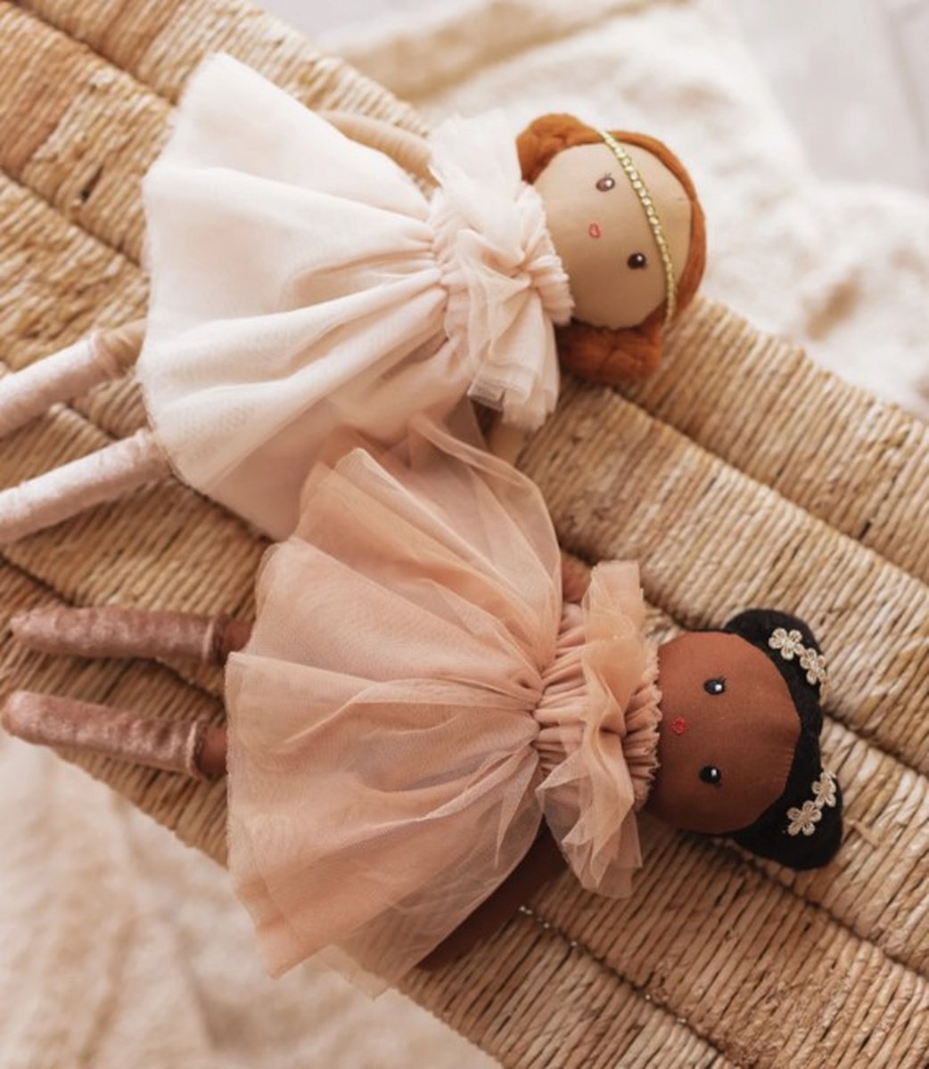 Baby speelgoed - Knuffel pop - Knuffel prinses - Zacht pop - Katoenen ...