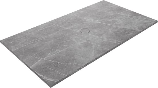 Balmani Studio douchebak 160 x 90 cm keramiek Zaha Stone | bol.com