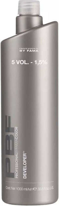 COLOR DEVELOPER 5 VOLUMEN 1.5 % 1000 ml | bol.com