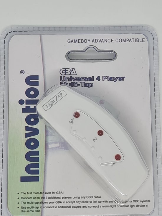 GBA Universal 4 Player Multi-Tap /Gameboy Advance | Games | bol