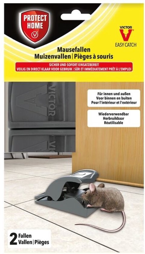 Protect Home Victor Easy Catch set van 2 muizenklemmen | bol.com