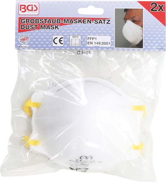 BGS Stofmasker 2 delig | bol