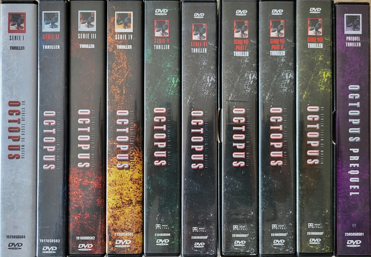 Octopus 1 t/m 8 + Prequel ( 25 dvds ) (Dvd), Michele Placido | Dvd's ...