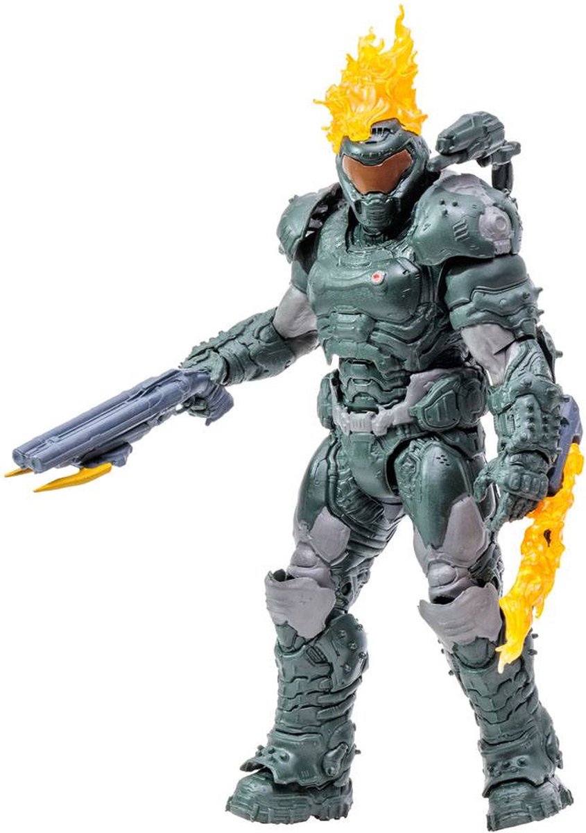 Doom Eternal Action Figure Doom Slayer (Ember Skin) 18 | bol