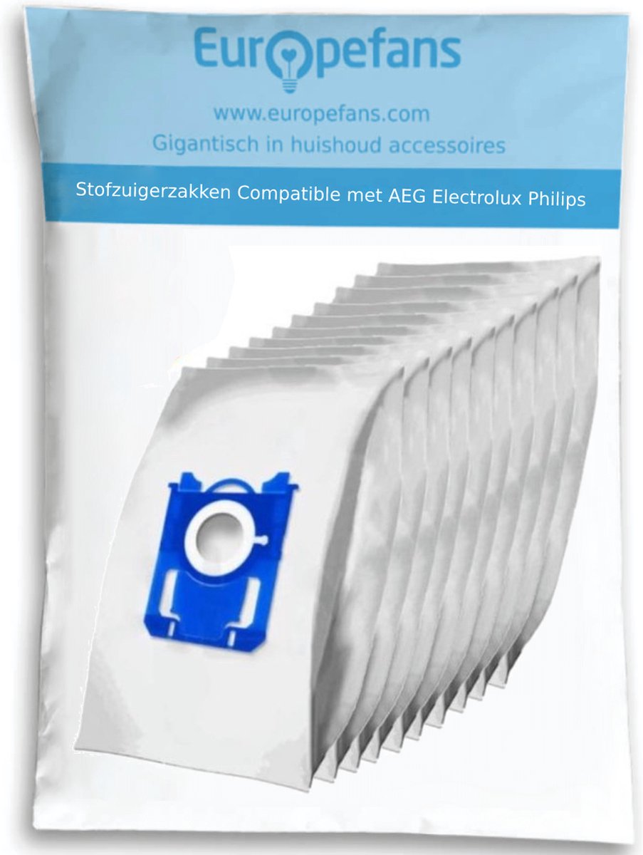 10x Stofzuigerzakken tbv Philips S-Bag FC8021/03 Alternatief | bol.com