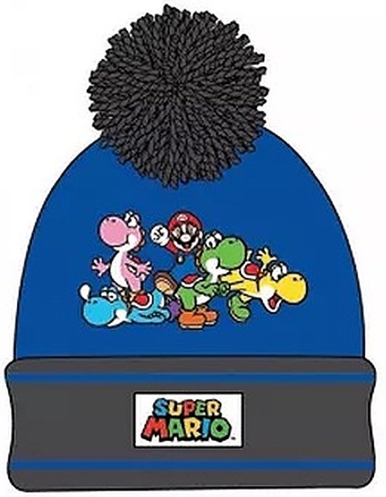 Super Mario Muts - Blauw - maat 52 | bol