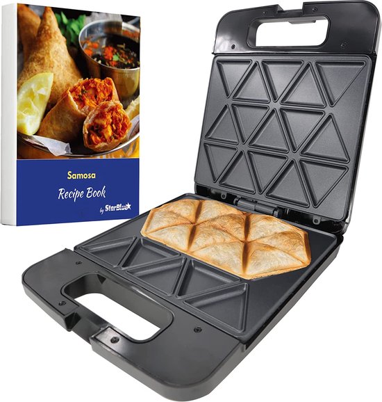 Samosa Maker met gratis recept Ebook– Maak 15 Samosa's in Indiase stijl ...