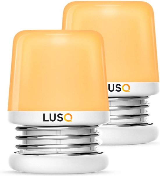 LUSQ® 2 Stuks LED Nachtlampje Kinderen Oplaadbaar - Babykamer ...