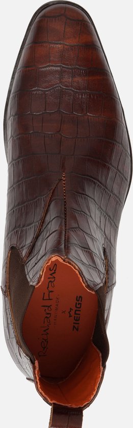 Reinhard Frans Cardiff Chelsea boots Cognac - Heren - Maat 42 | bol.com