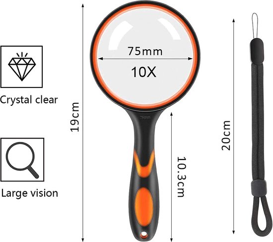 Vergrootglas – Magnifier – Loep – Duurzaam | bol