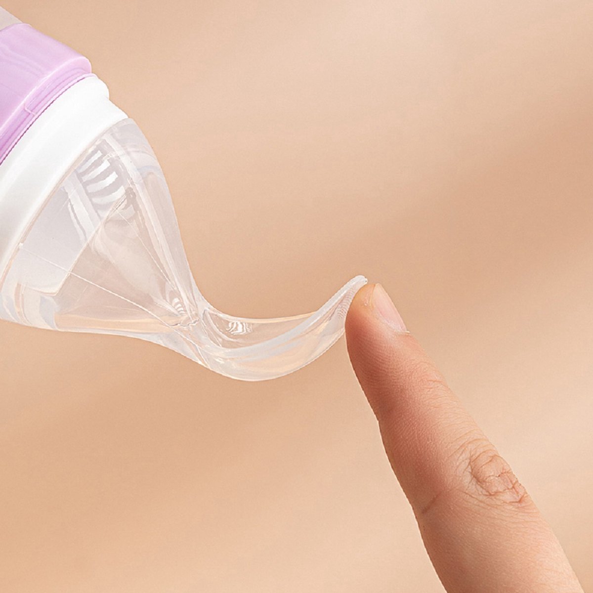 Baby knijpfles - baby knijpfles met lepel - 90ml - blauw - feeding spoon - flesje met... | bol.com