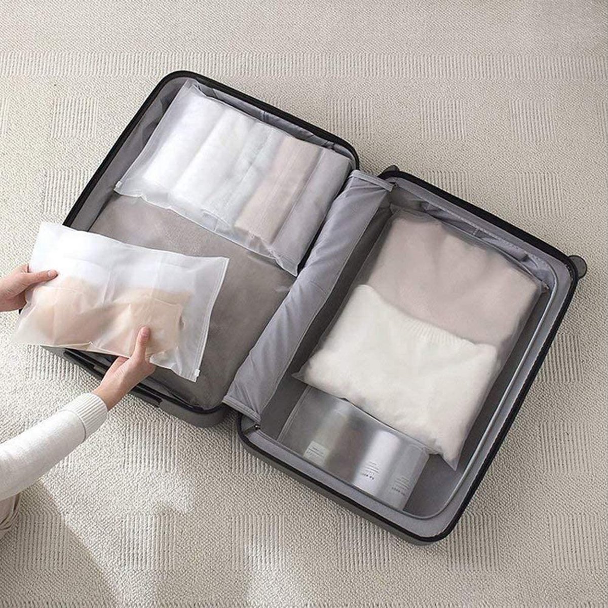 Packing Cubes Set Kleding Organizer Voor Reis Koffer Opbergzakken Voor ...