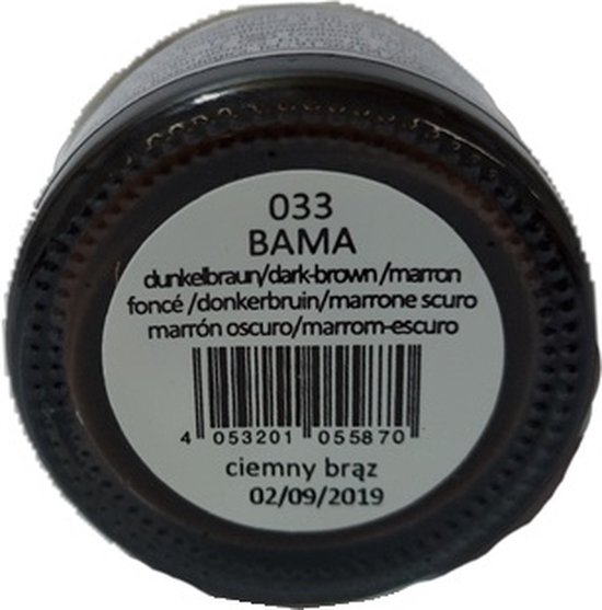 Bama Repair Cream Gladleer Herstellende Crème Donkerbruin 15 ml | bol