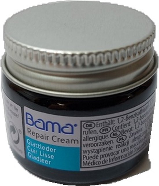 Bama Repair Creme Gladleer Zwart | bol