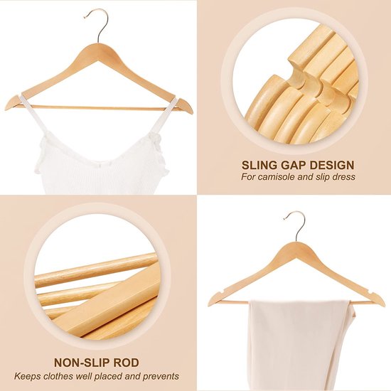 Kleding hangers set – clothes hanger set | bol