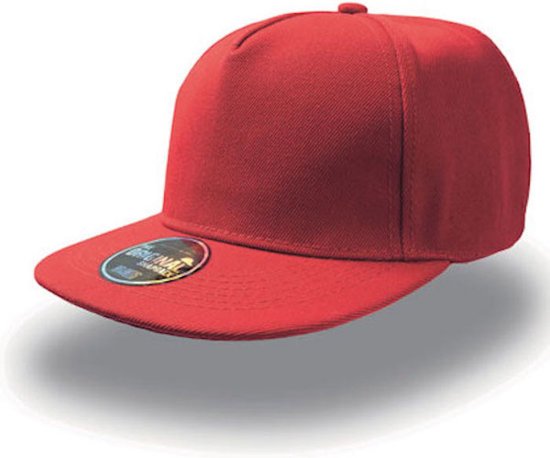 Atlantis 'Snapback Five Cap' Rood | bol.com