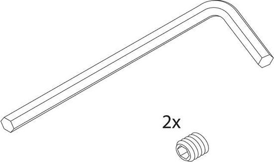 Inbusschroef paar M6x7mm tap point | bol.com