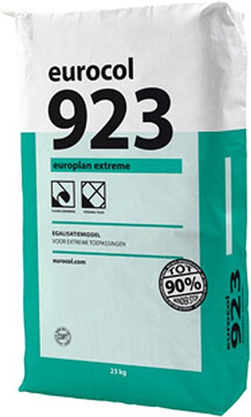 Eurocol 923 Europlan Extreme, Vocht en Vorstbestendige Egaline 23kg | bol