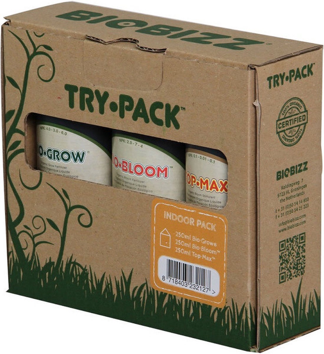 BIOBIZZ TRY-PACK™ INDOOR-PACK | bol