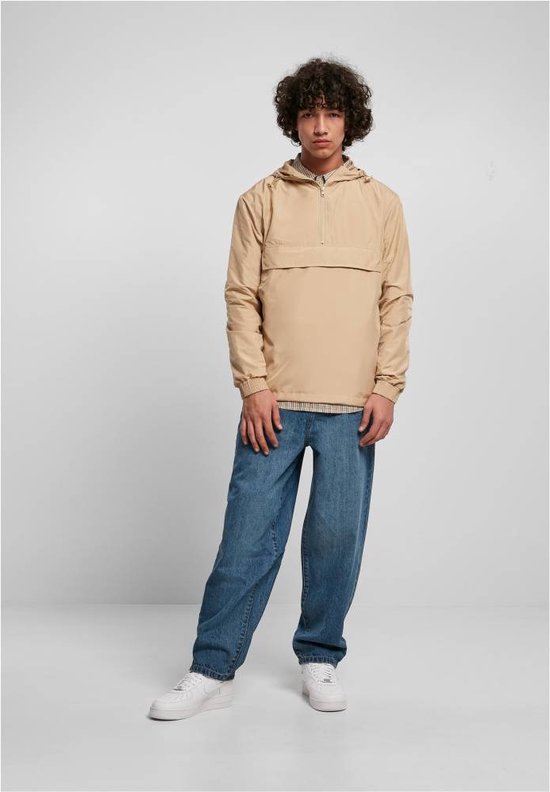 Urban Classics - Basic Pullover Jas - XXL - Beige | bol