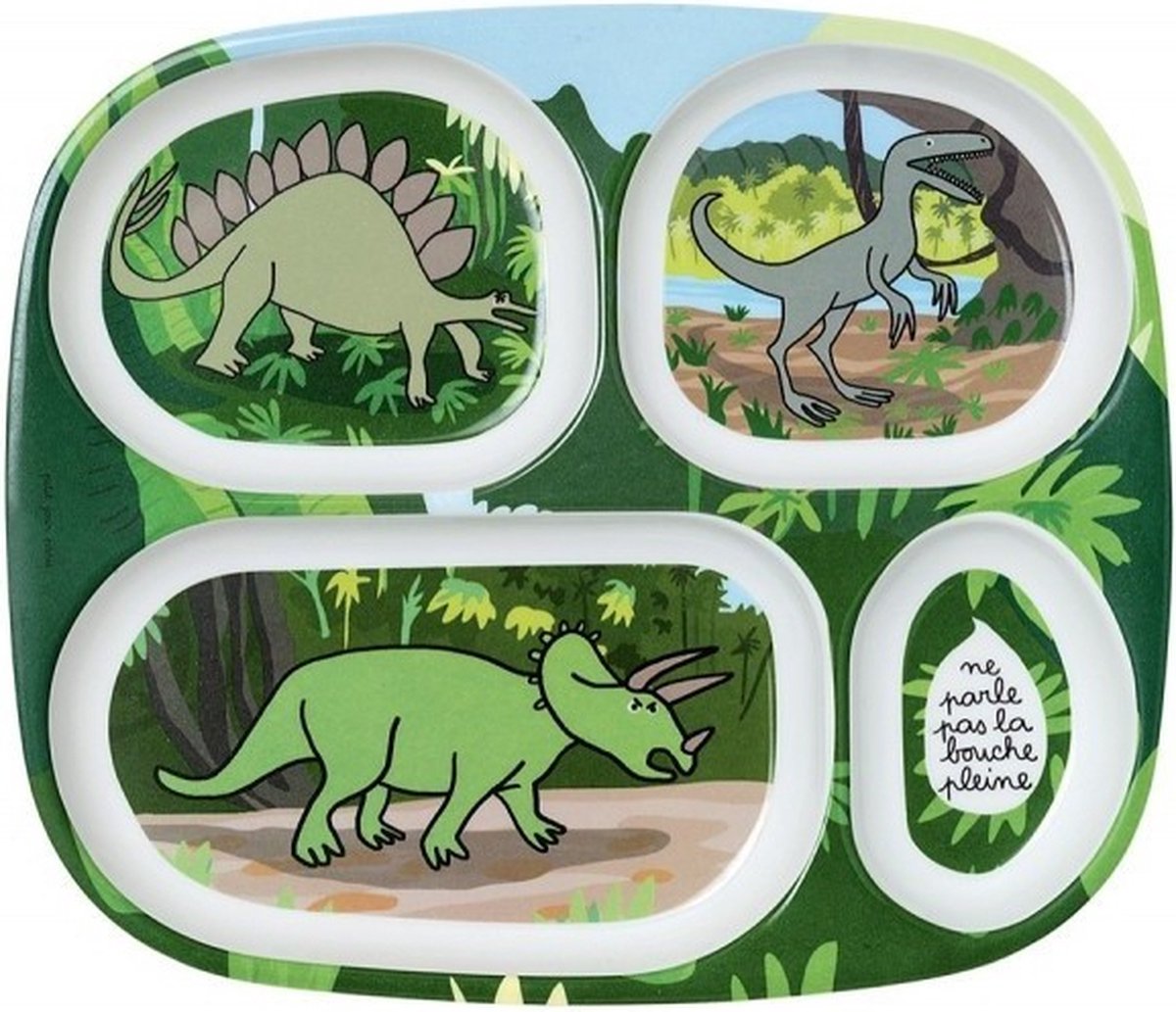 Vakjesbord dinosaurus ne parle pas la bouche pleine | bol.com