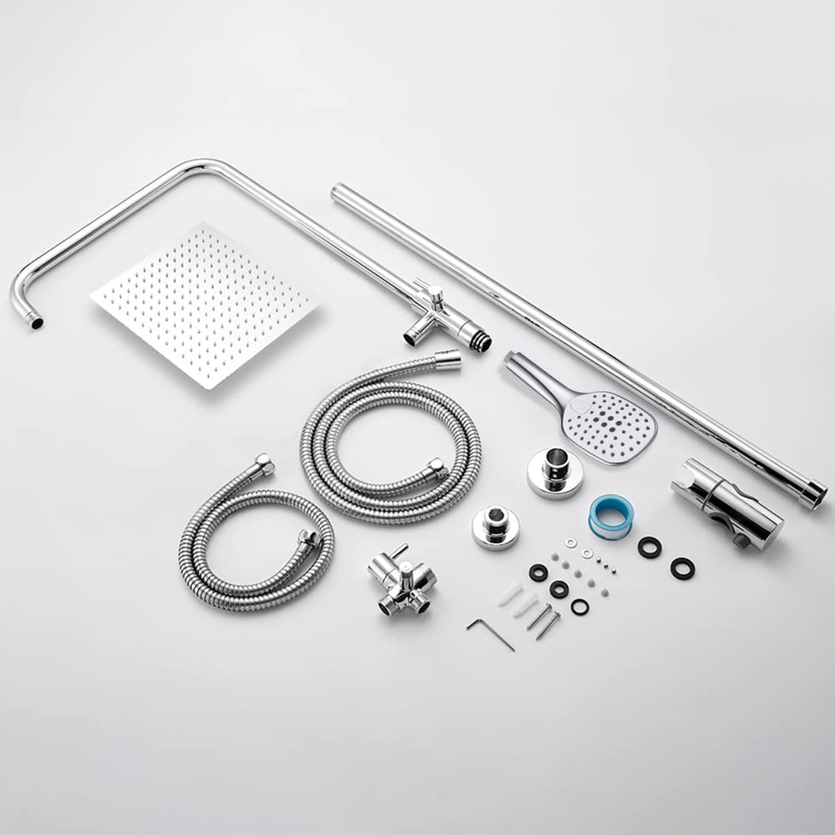 Görbach Douchesysteem Regendouche Doucheset Edelstahl Zonder Kraan In ...