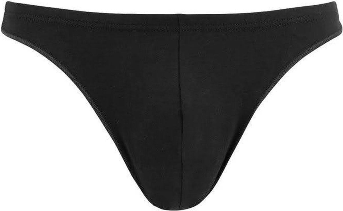 HOM Freddy g-string (1-pack) - heren string - zwart - Maat: XL | bol