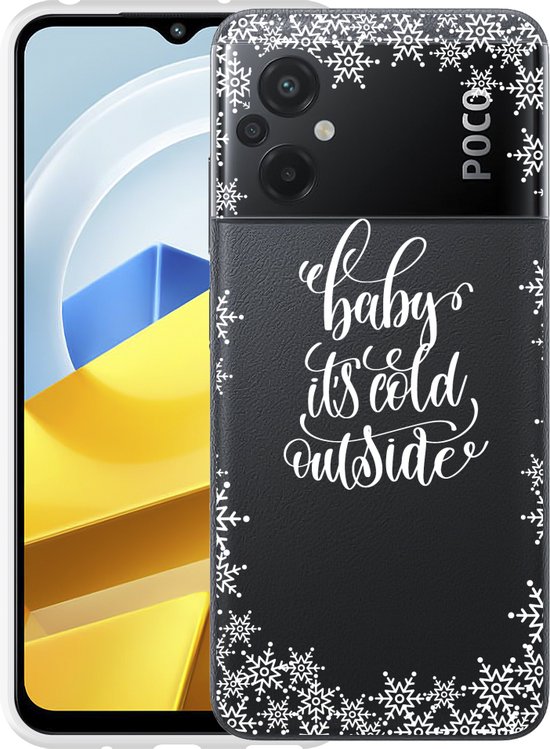 Cazy Hoesje geschikt voor Poco M5 - Cold Outside | bol