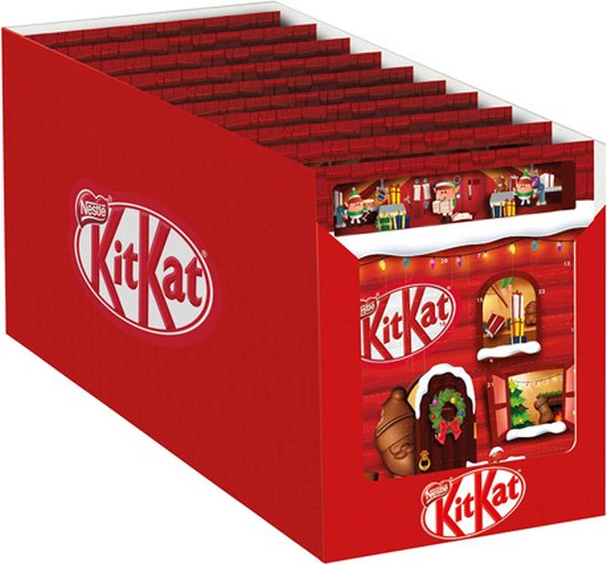 Kitkat - Adventskalender - 10x 208g | bol