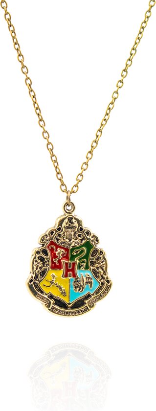 Harry potter - Hogwarts - Badge - Ketting - Sieraden - Necklace ...