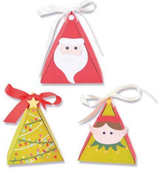 Sizzix Thinlits Die Set 15PK - Christmas Character Box 665338 Kath Breen | bol.com