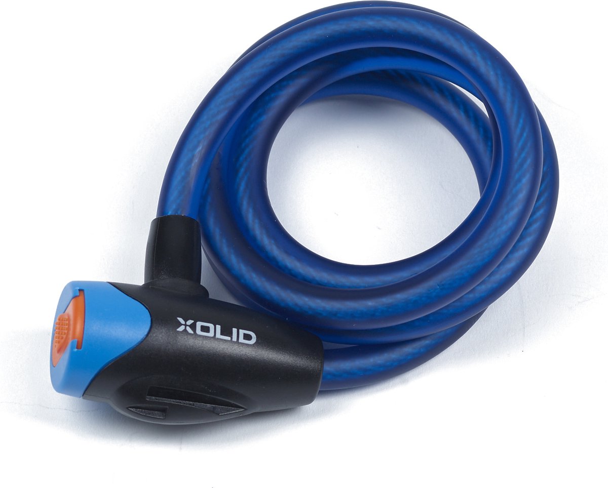 Xolid Kabelslot - Compact Fietsslot uit Stevige Staalkabel met 2x ...