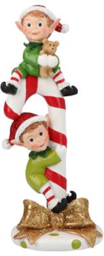 Kerstfiguur - Elfjes - Suikerstok - Kerstversiering - Interieur ...